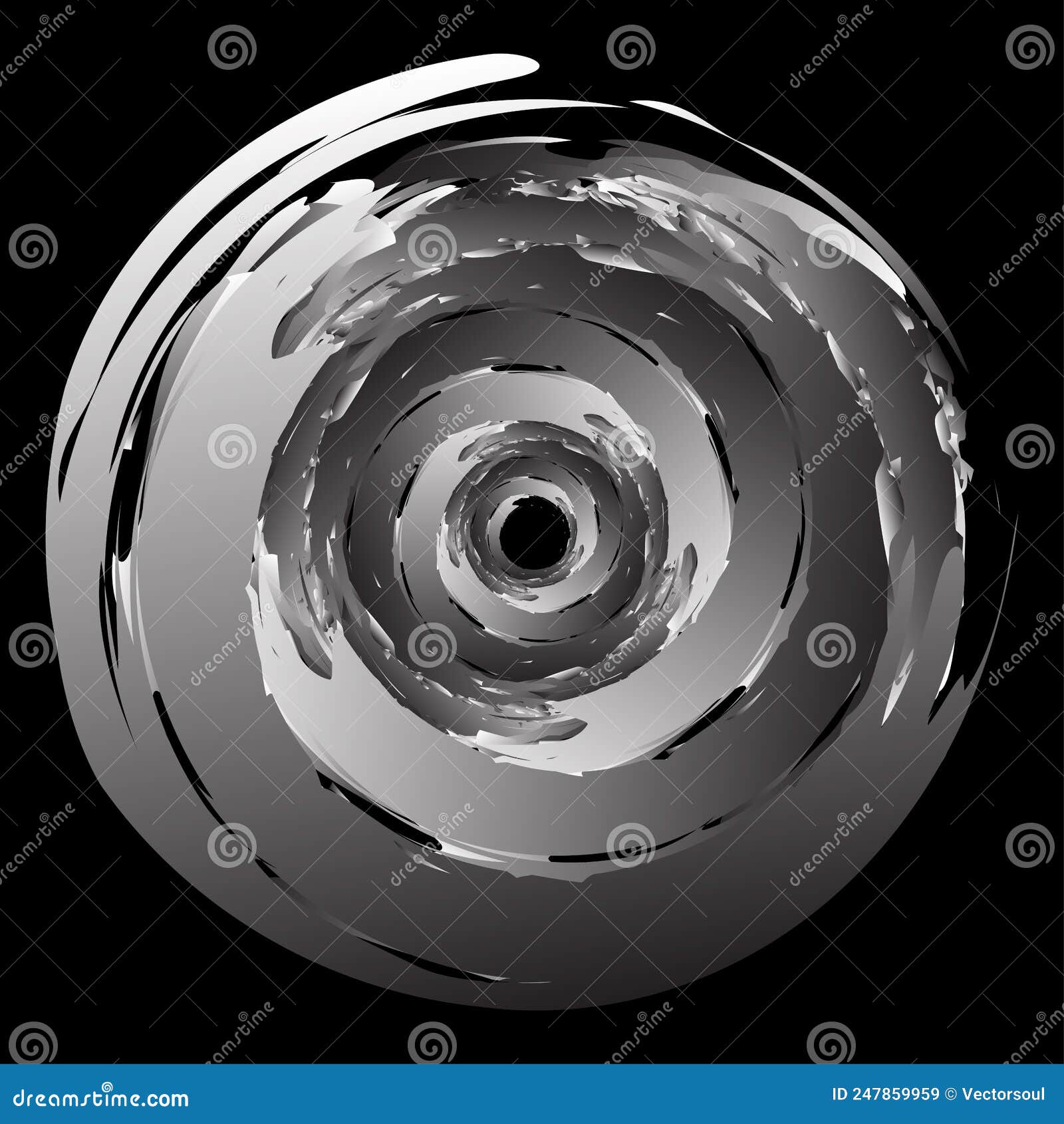 Grungy, Textured Circle Element. Circular Splatter Shape Stock Vector ...