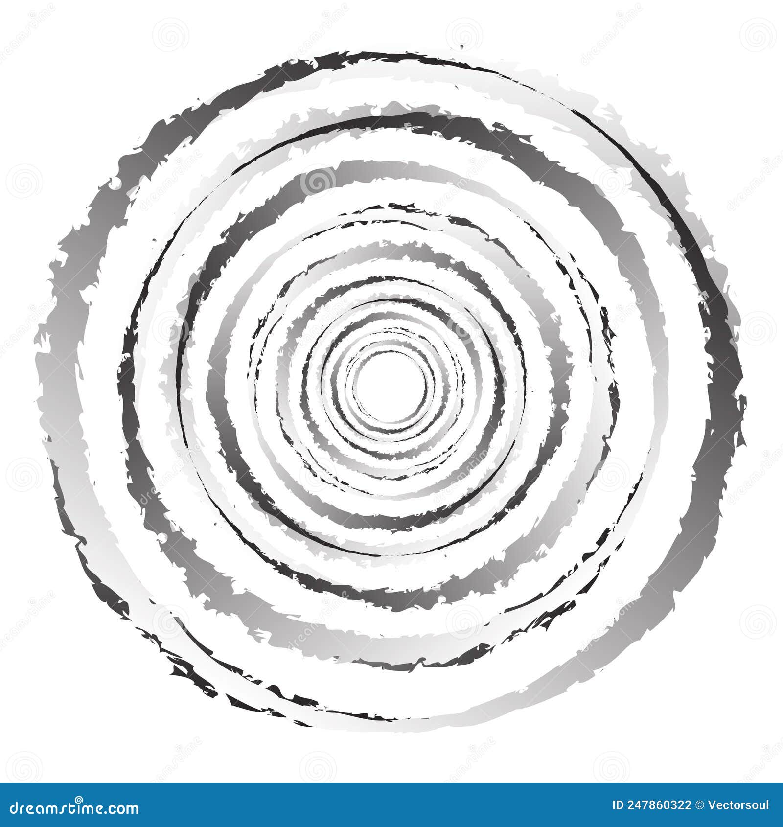 Grungy, Textured Circle Element. Circular Splatter Shape Stock Vector ...