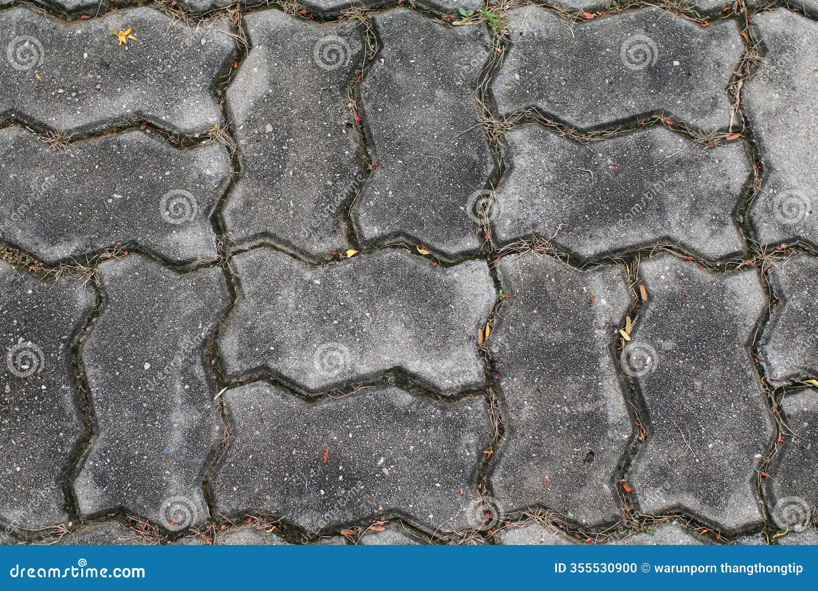 Grungy Worm Bricks Platform, Pavement Floor Texture Background. Stock ...