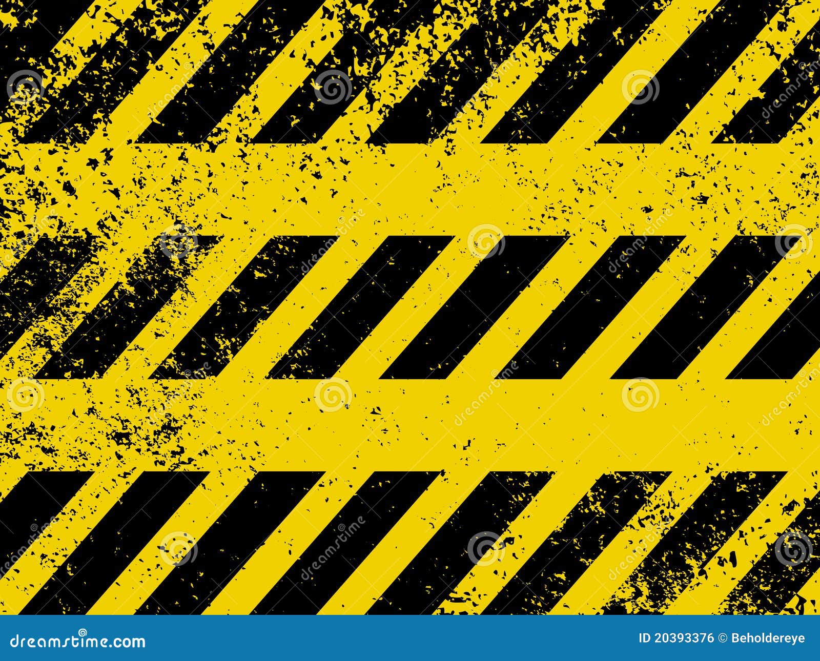 A Grungy and Worn Hazard Stripes Texture. EPS 8 Stock Vector ...