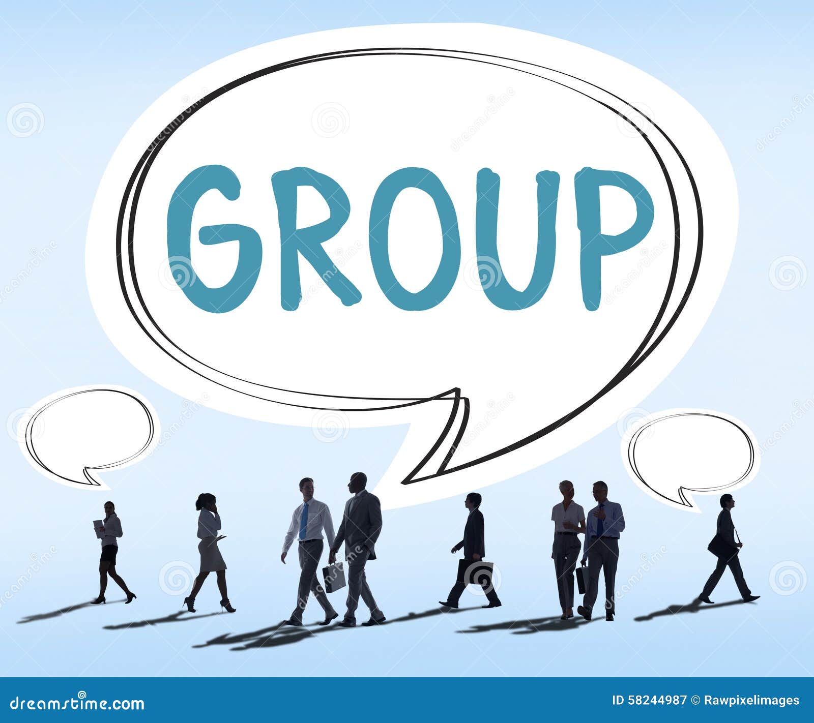 Gruop Union Team Organization Partnership Concept Stock Image - Image ...