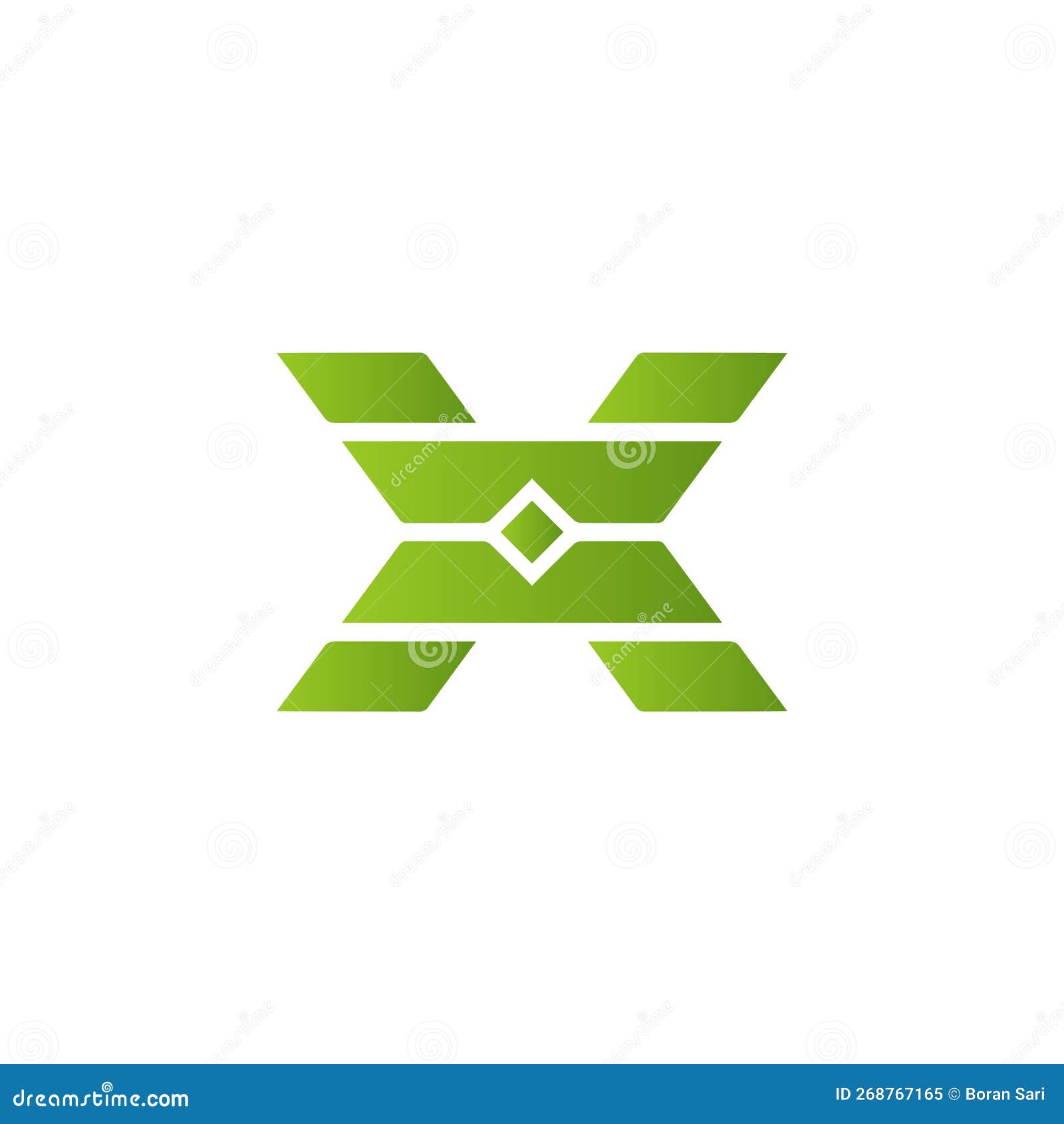 Letter X Green Modern Logo, X Logo Template Vector Modern Corporate ...