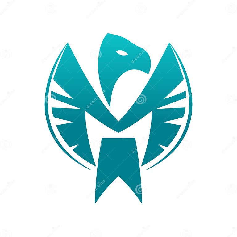 Modern Blue Eagle Logo Design Bird Logo Designmodern Corporate ...