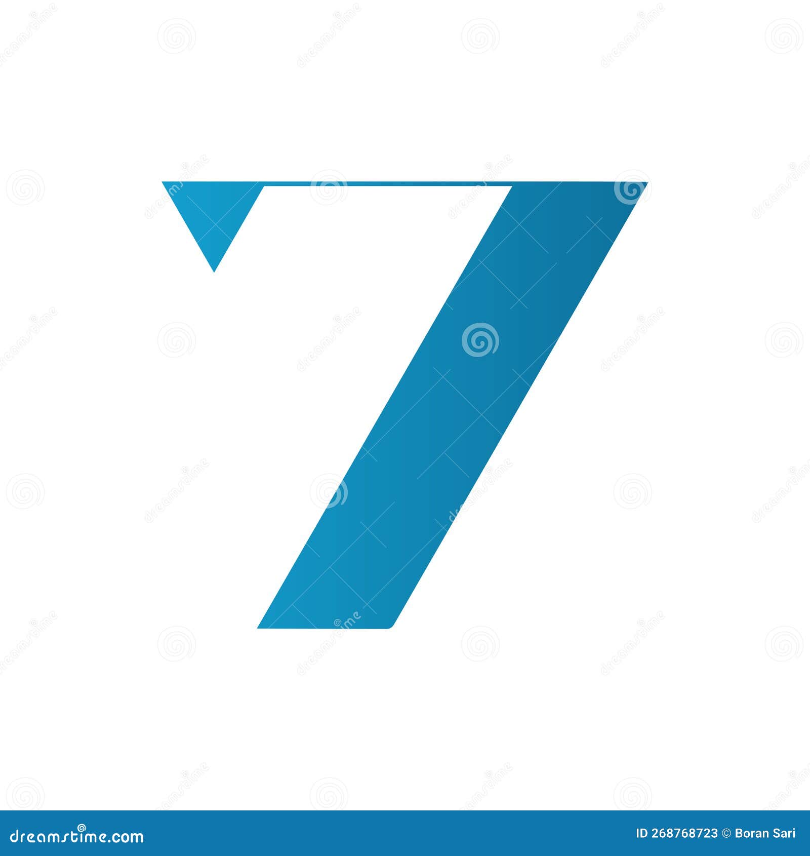 Seven Simple Logo Linear Vector Modern Corporate, Abstract Letter Logo ...