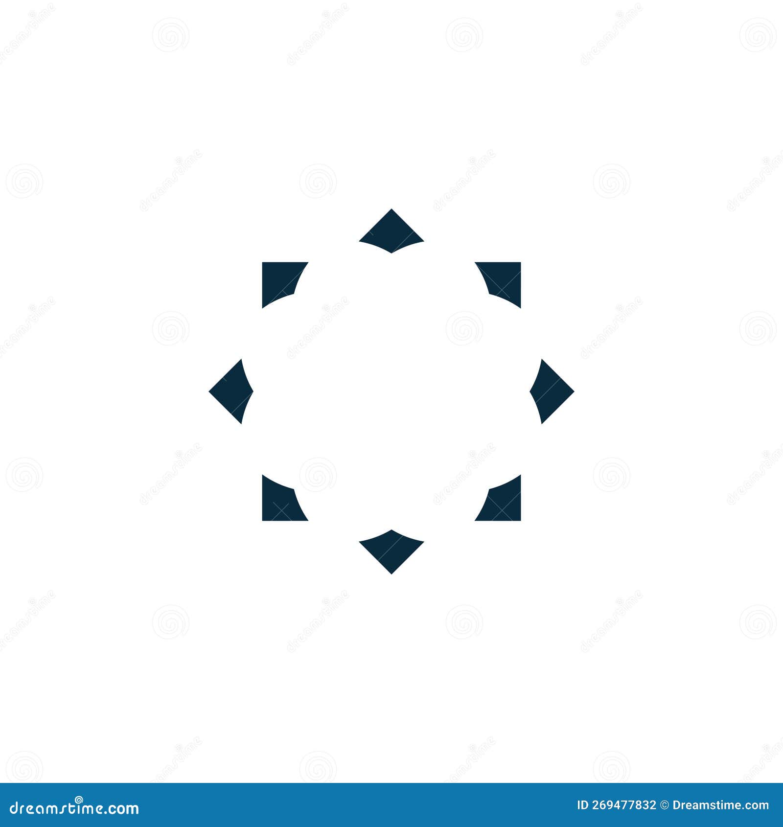 Motif Can Be Used for Graphic Works Rounded Corners Symbol Design ...