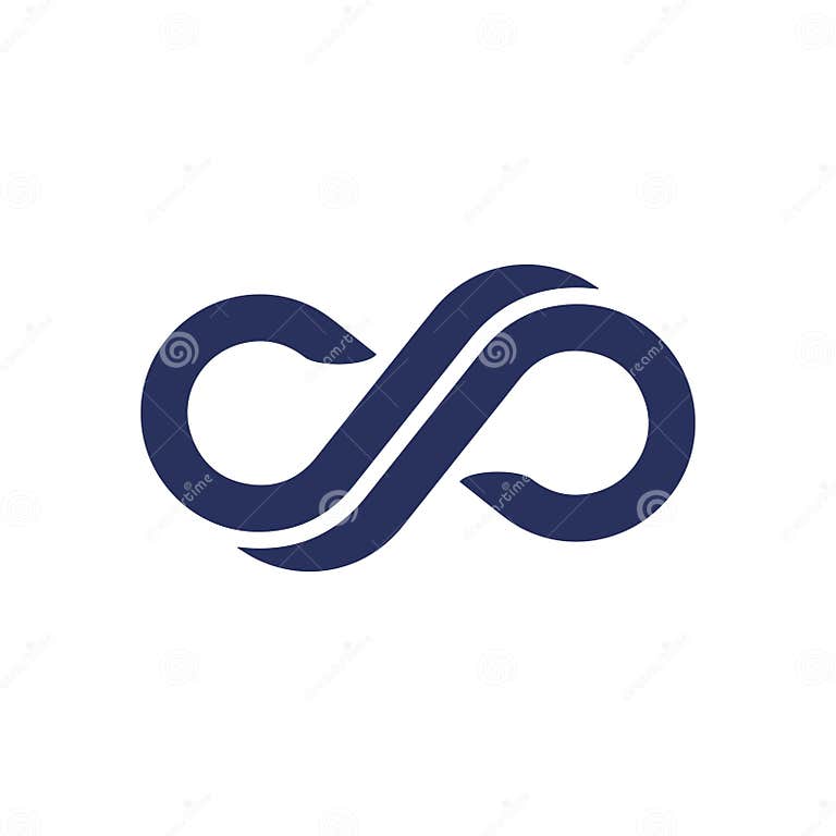 Infinity Sign Minimal Logo Simple Symbol Design, Graphic, Minimalist ...