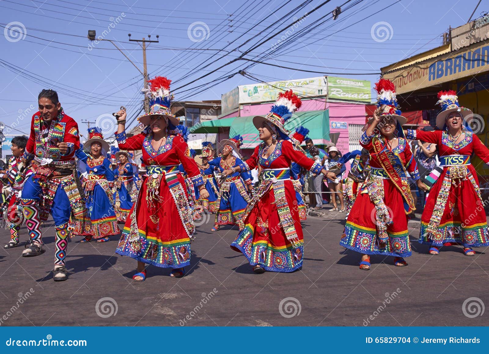 Grupo De Baile De Tinku - Arica, Chile Imagen de archivo editorial ...