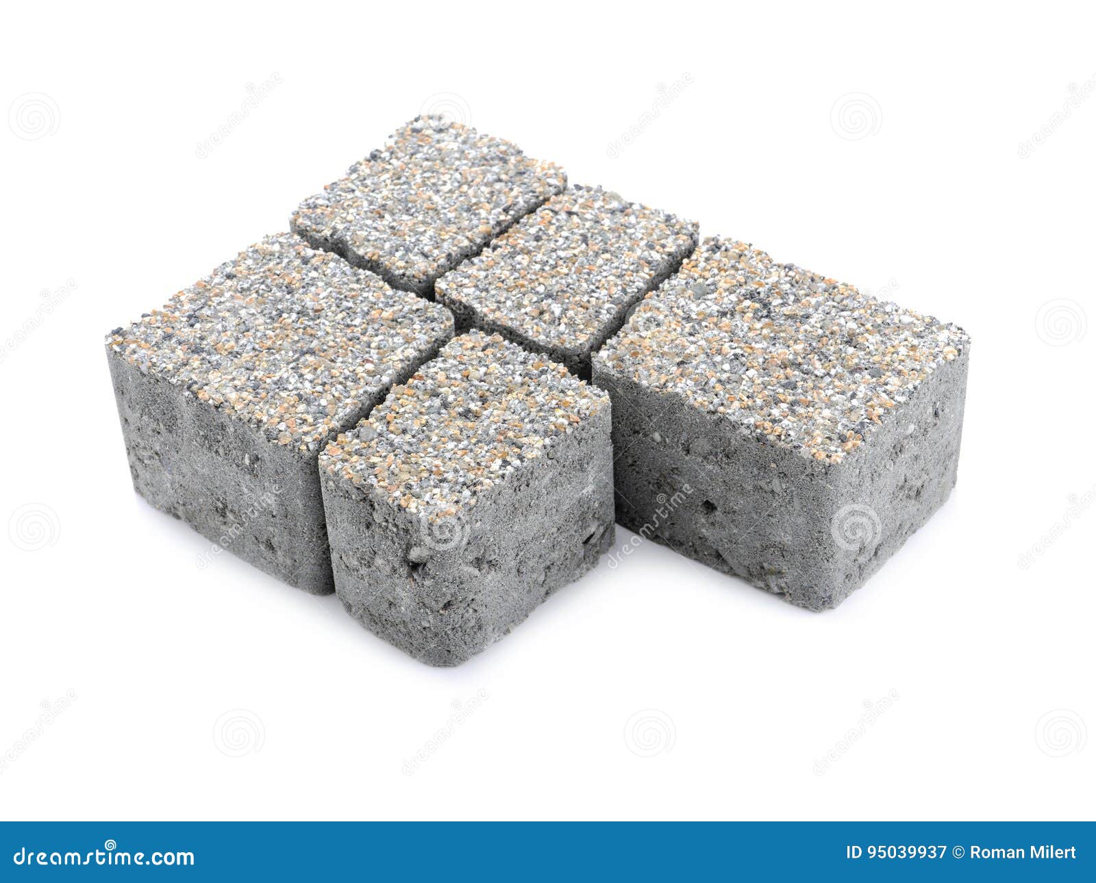 Grupo De Blocos De Pavimento Concreto Imagem de Stock - Imagem de jogo ...