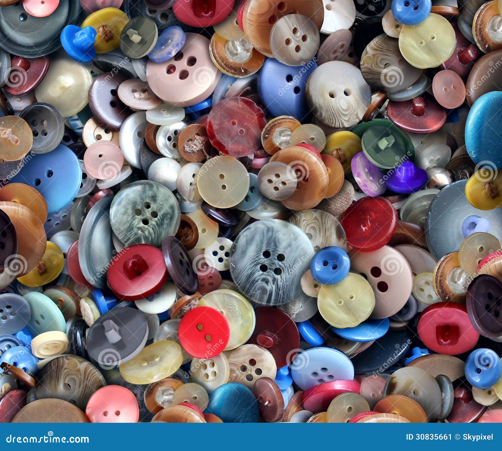 Grupo de botones viejos imagen de archivo. Imagen de industria - 30835661