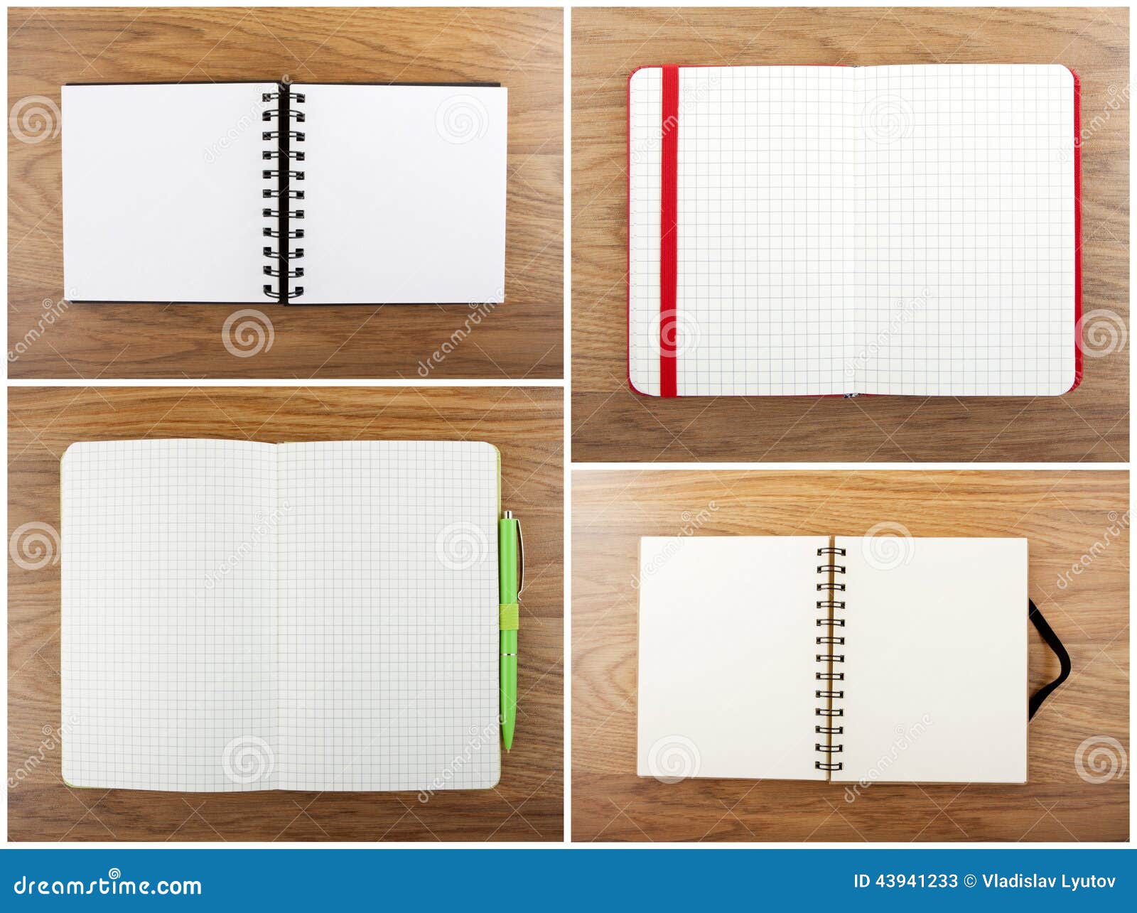 Grupo De Caderno Aberto Da Cor Imagem de Stock - Imagem de organizador ...