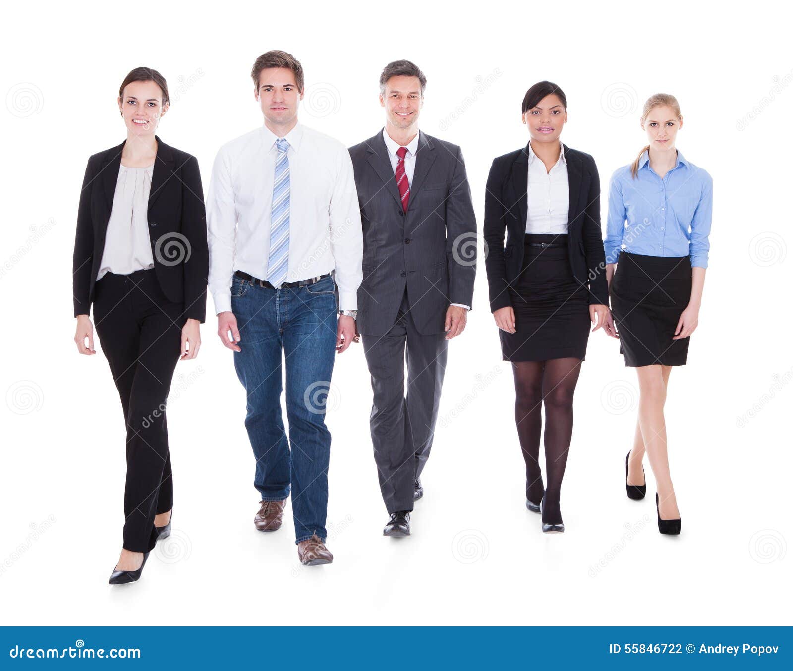 Grupo De Caminar De Los Empresarios Foto de archivo - Imagen de ...