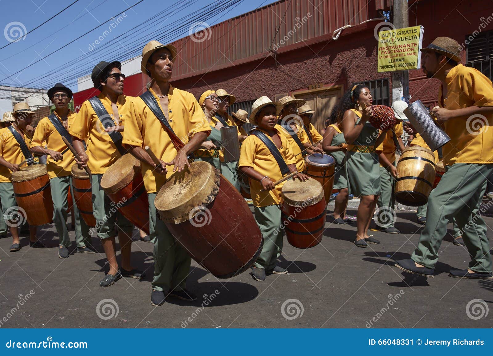 Grupo De La Danza De Afrodescendiente - Arica, Chile Foto editorial ...