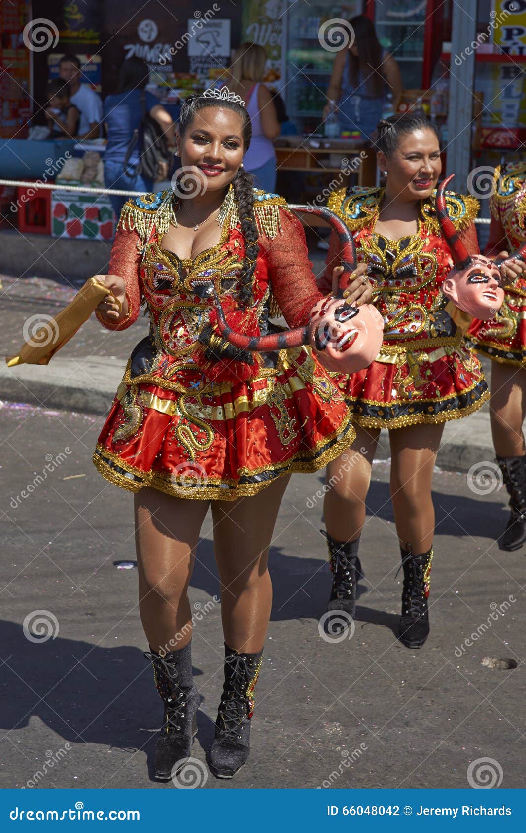 Grupo De La Danza De Diablada - Arica, Chile Fotografía editorial ...