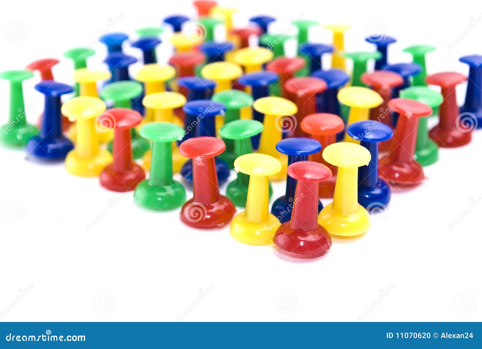 Grupo de las chinchetas foto de archivo. Imagen de tachuela - 11070620