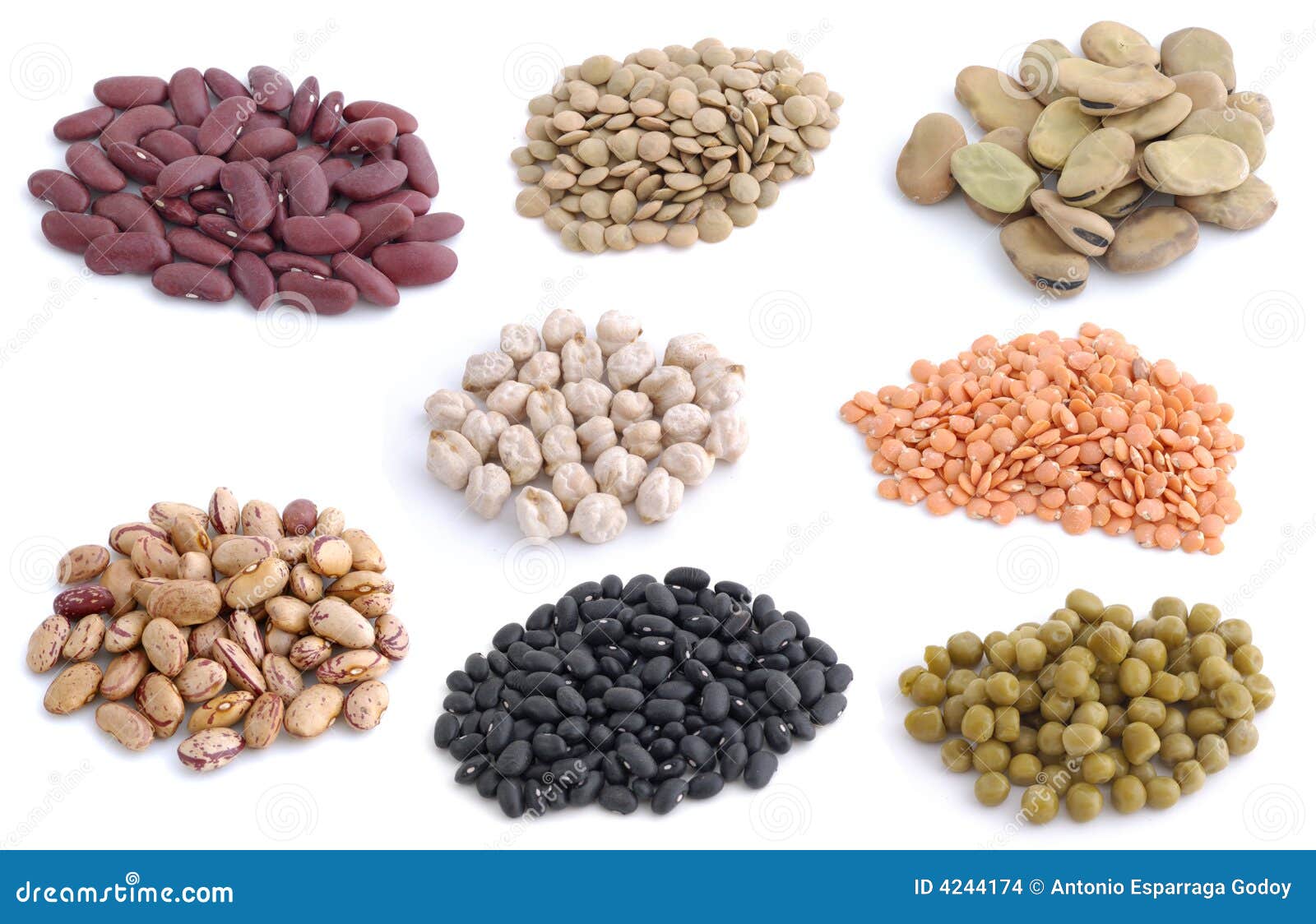 Grupo De Legumbres Imagenes de archivo - Imagen: 4244174