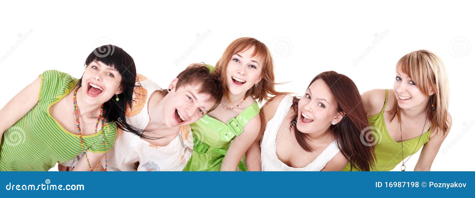 Grupo De Personas En Blanco. Foto de archivo - Imagen de papel, belleza ...