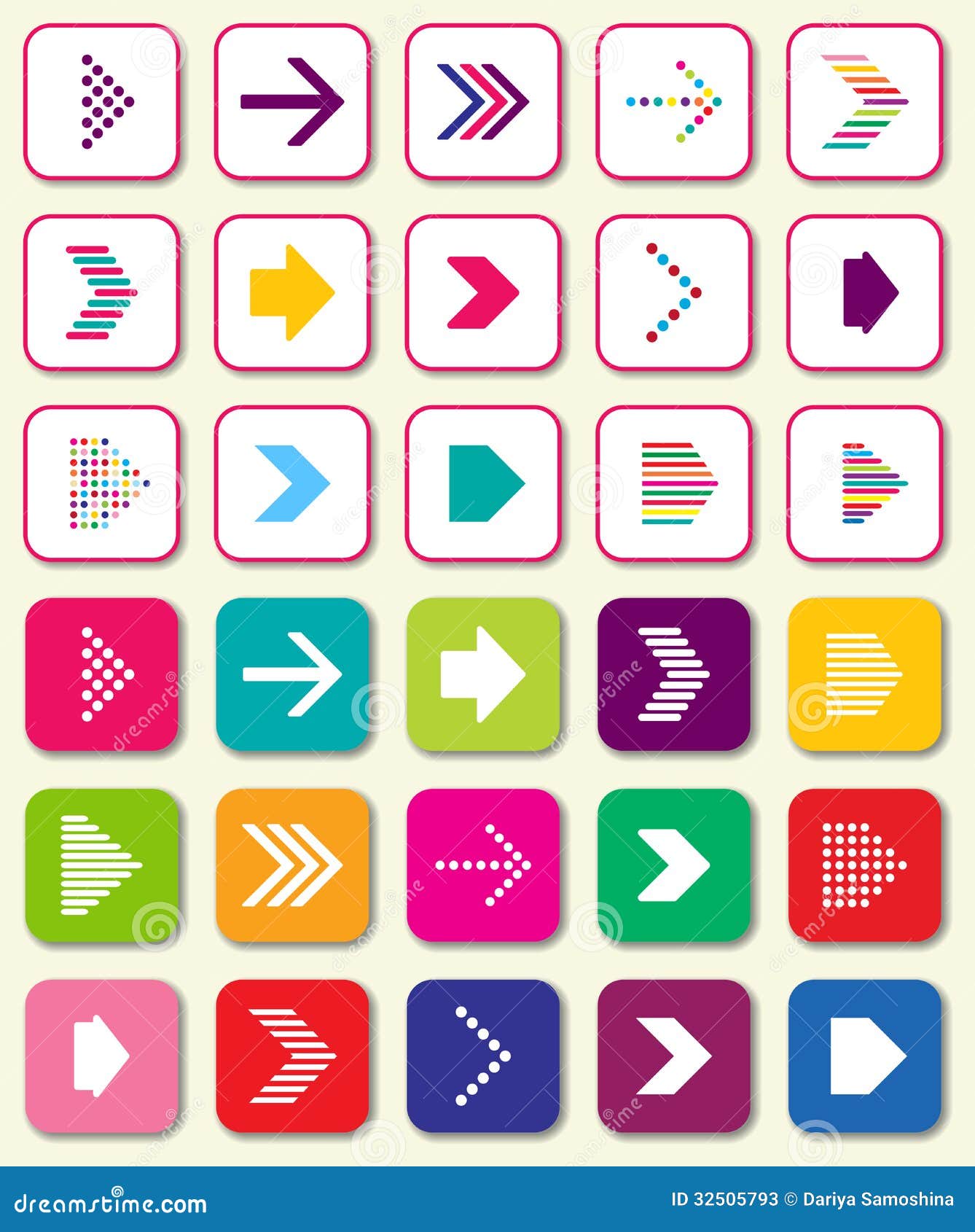 Grupo De Seta Colorida Ilustrações, Vetores E Clipart De Stock – (577 ...