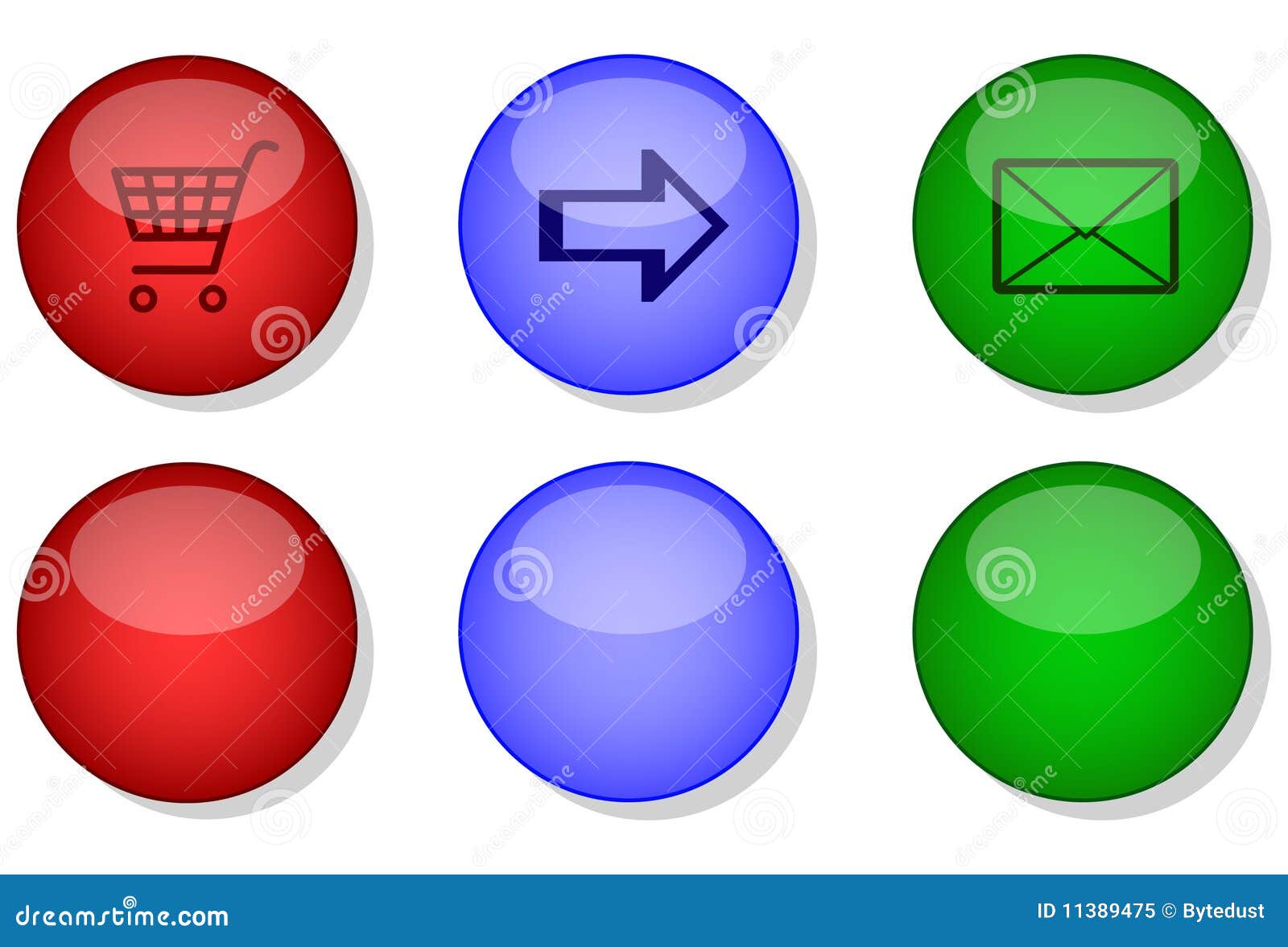 Grupo Do Botão Do Internet Do Web Site Imagem. Imagem: 11389475