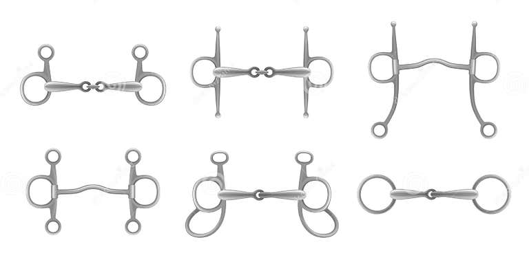 Grupo do Snaffle ilustração do vetor. Ilustração de anel - 41771998