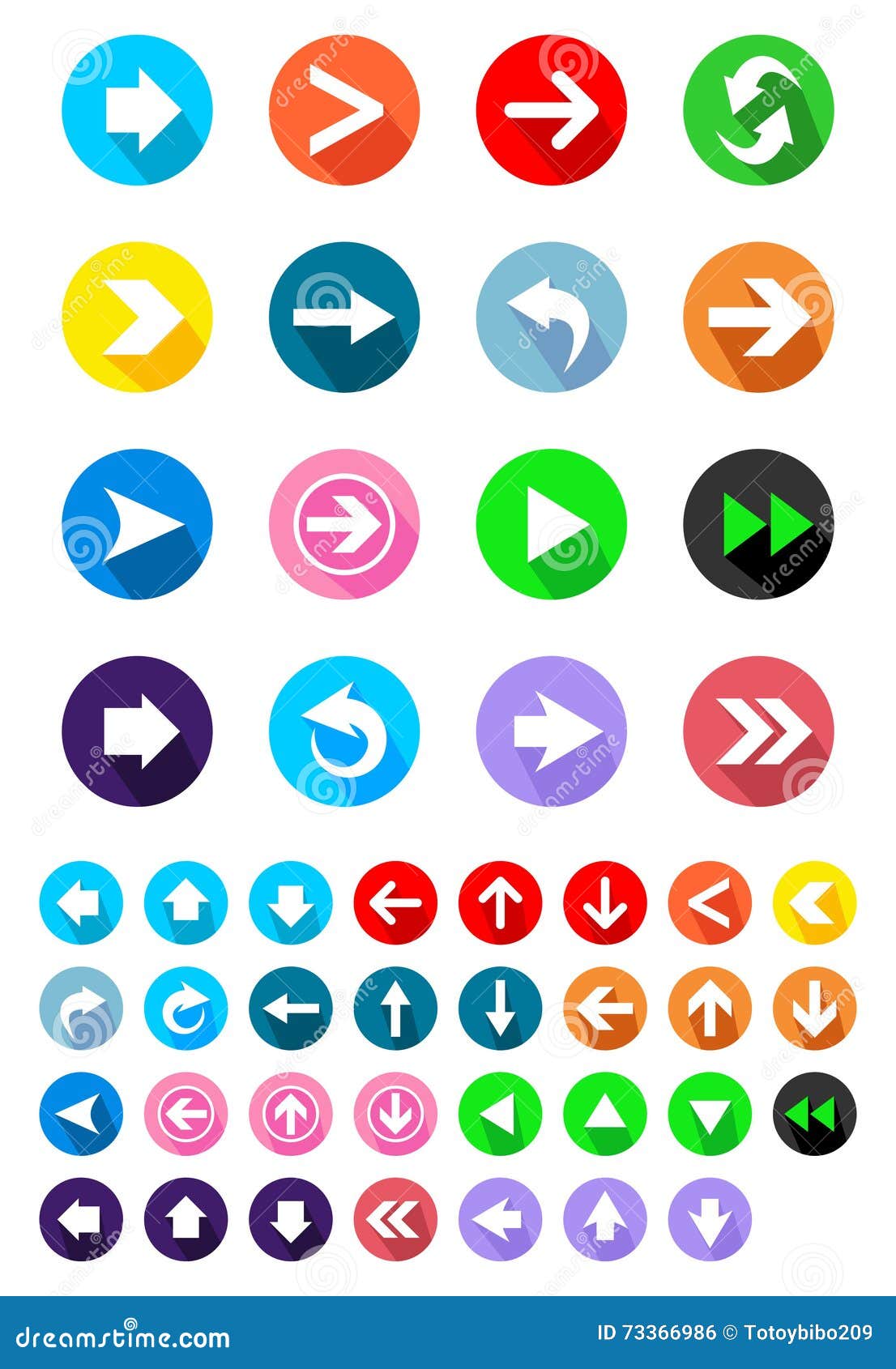 Grupo Do Vetor Do Sinal Da Seta Ilustração do Vetor - Ilustração de ...