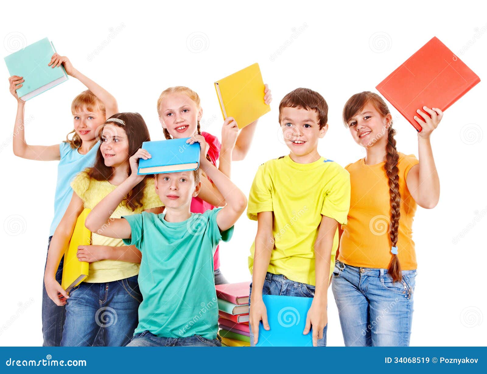 Gruppe jugendlich Leute. stockbild. Bild von wissen, mitschüler - 34068519