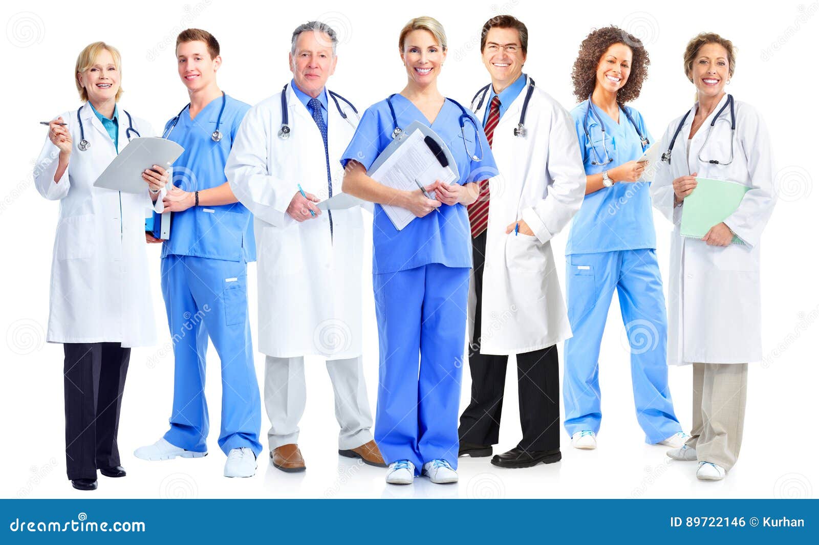 Gruppo Di Medici E Di Infermieri Fotografia Stock - Immagine di ...