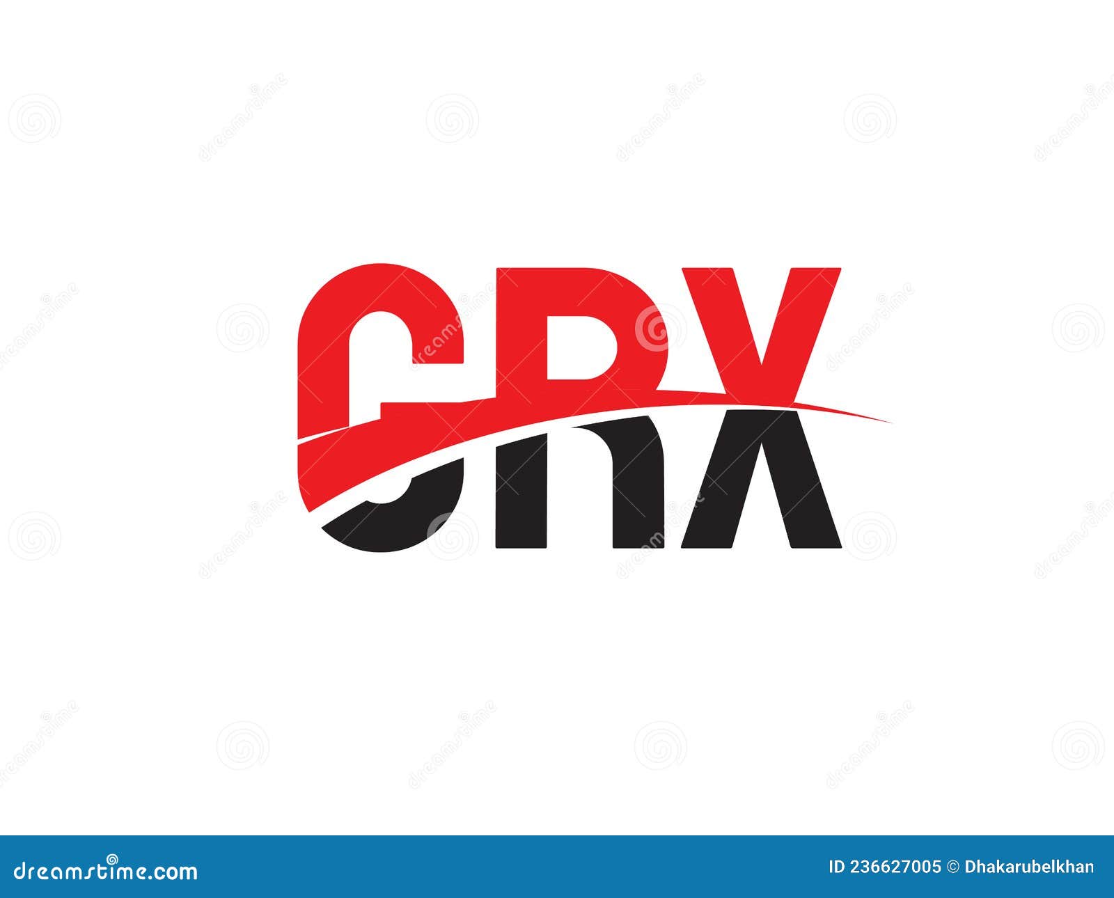 GRX Letter Initial Logo Design Vector Illustration Stock Vector ...