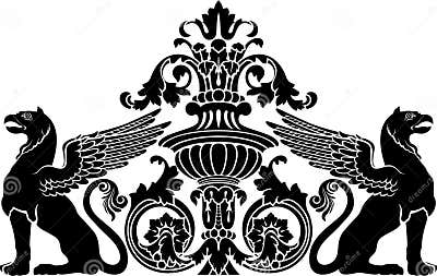 Gryphon stock vector. Illustration of myth, isolated - 23536826