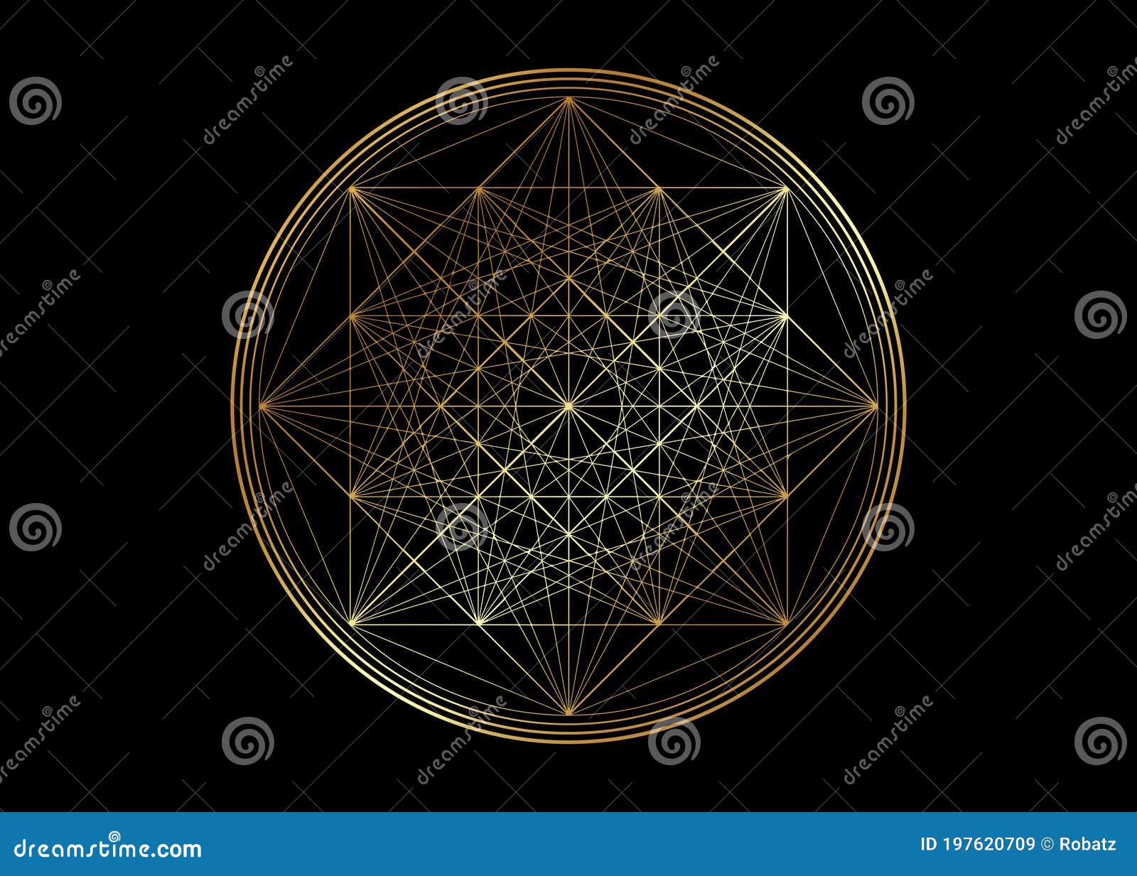 Esoteric Symbol Of Opening Third Eye Of The Soul. Science Illustration ...