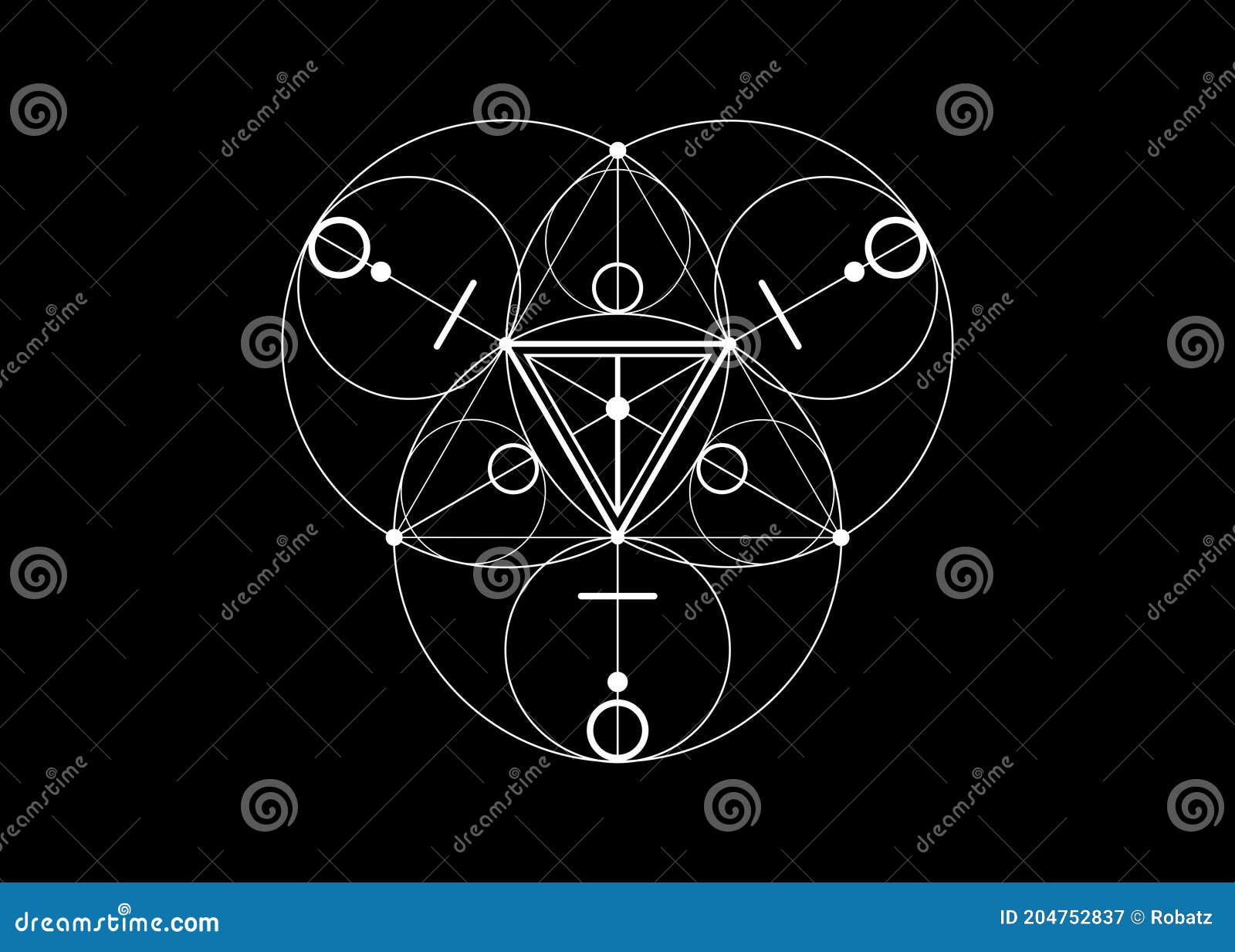 Set Of Magic And Alchemy Sigils Vectors | CartoonDealer.com #53157475