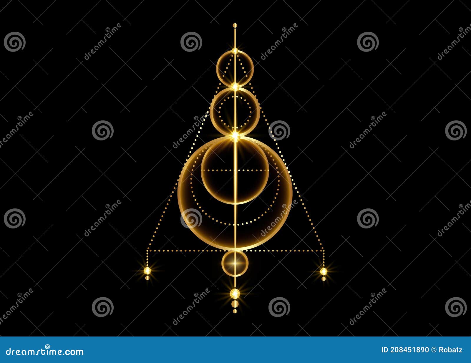 Sigil Of Protection. Magical Amulets. Can Be Used As Tattoo, White ...