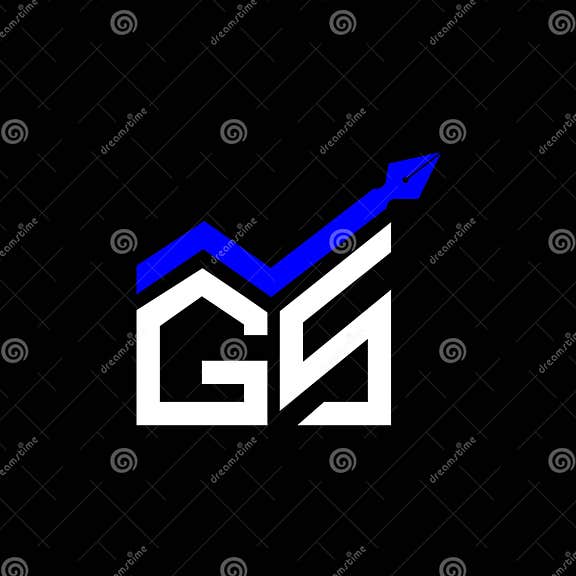 GS Letter Logo Creative Design with Vector Graphic Stock Vector ...