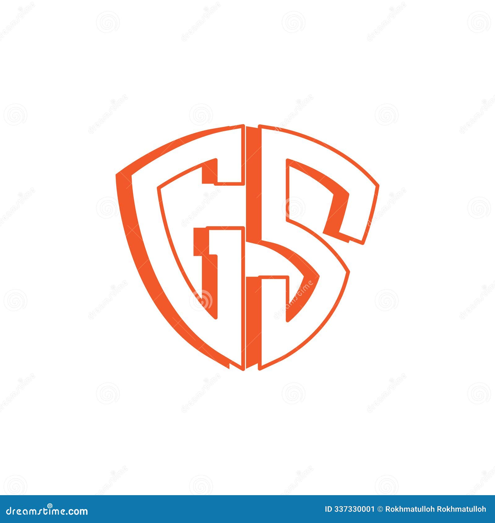 GS Logo Letter Template Design Company Illustration Vector Stock ...