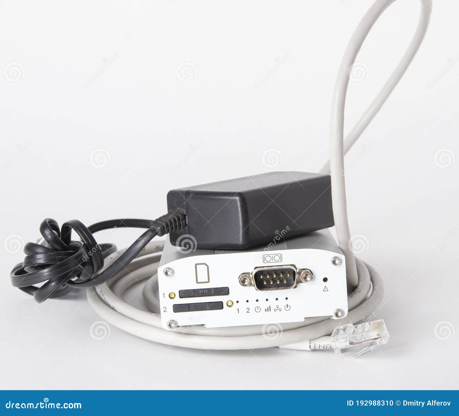 Gsm Modem with Two Sim Cards, 5G Technology. Communication and High ...