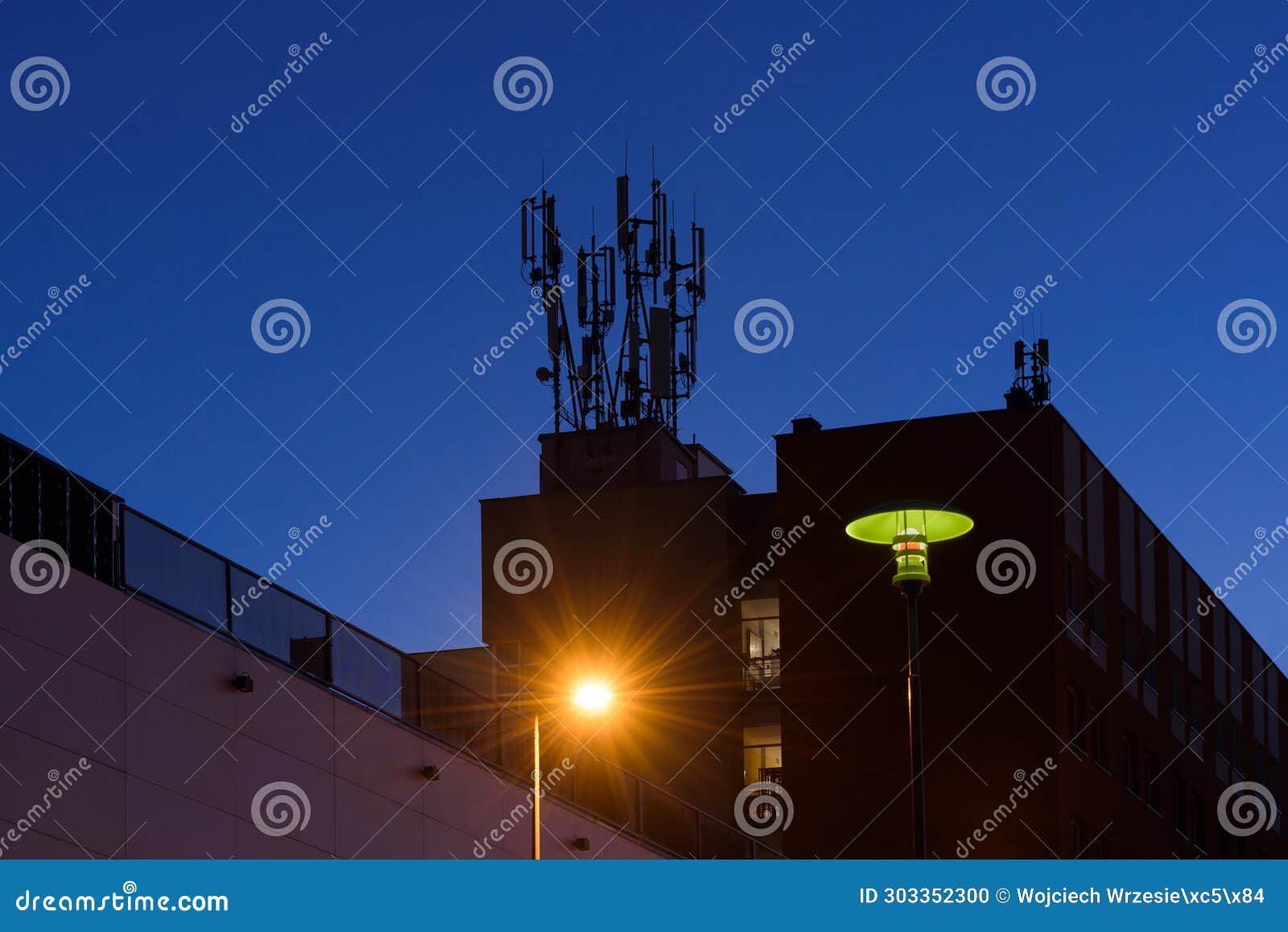 TELECOMMUNICATIONS NETWORK stock photo. Image of engineering - 303352300