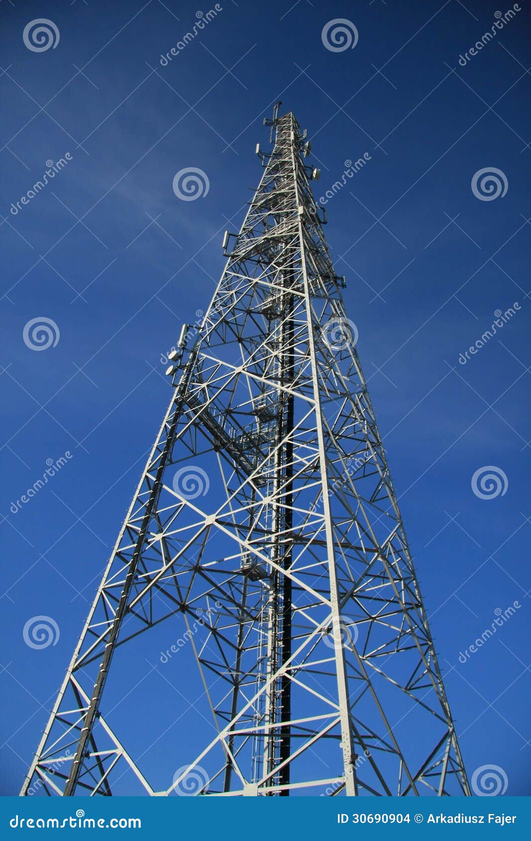 GSM tower stock photo. Image of radio, connect, phone - 30690904