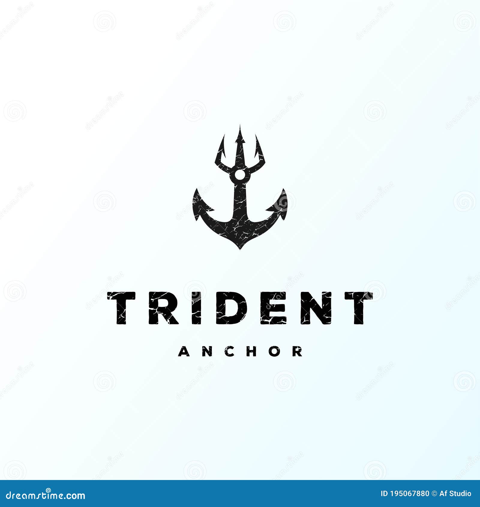 Trident Anchor Stock Illustrations – 350 Trident Anchor Stock ...