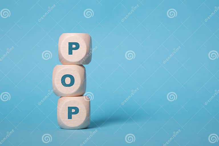 POP, Point of Presence Internet Acronym Stock Illustration ...