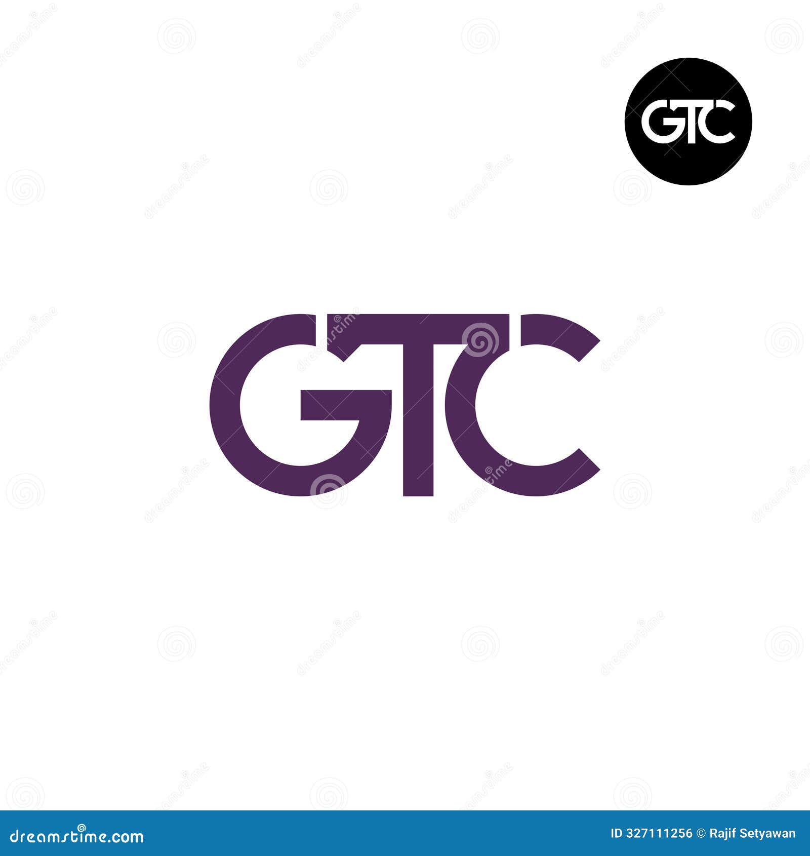 GTC Logo Letter Monogram Design Stock Vector - Illustration of venture ...