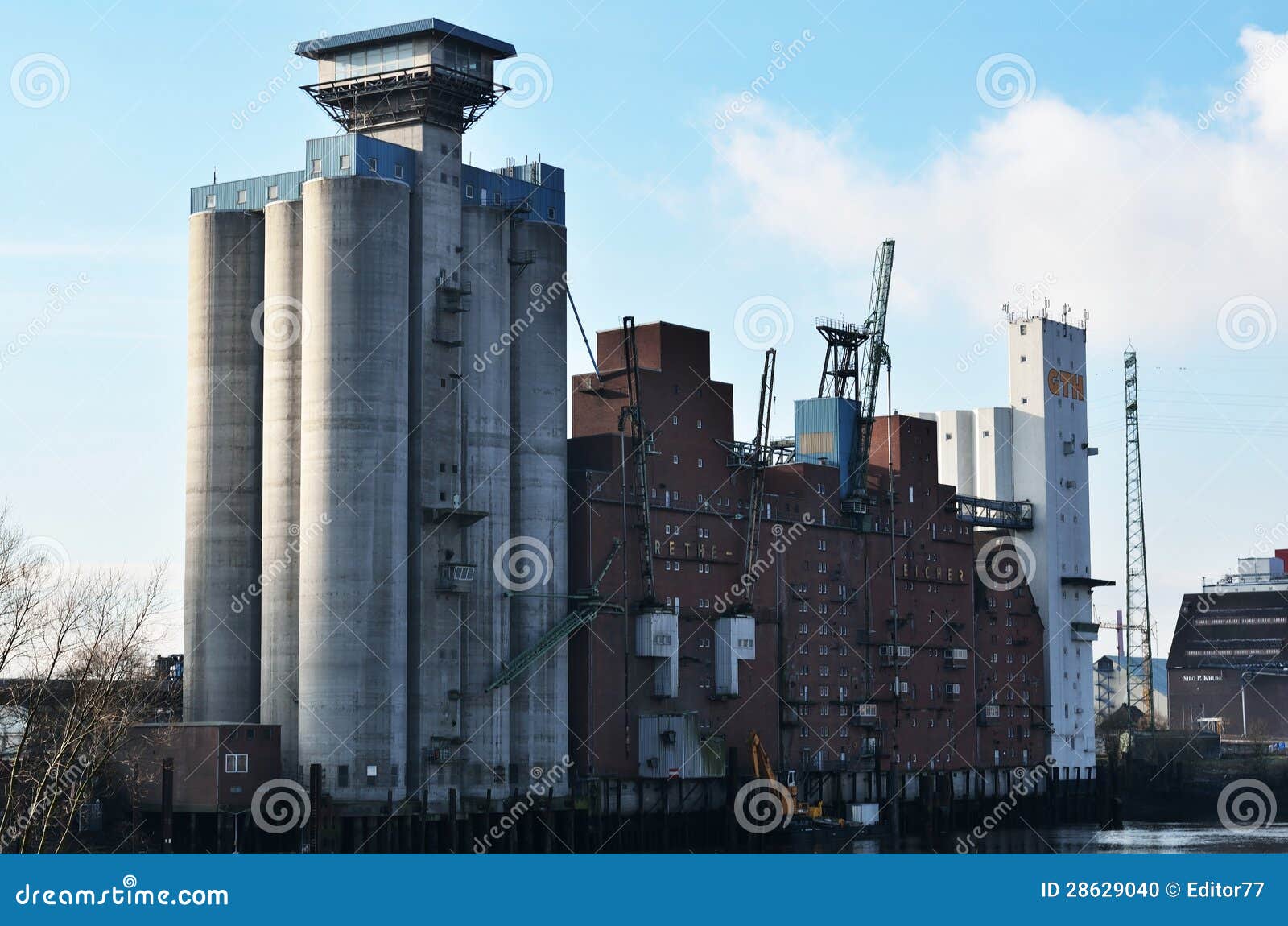 GTH Warehouse and Silo Company in Germany Editorial Image - Image of ...