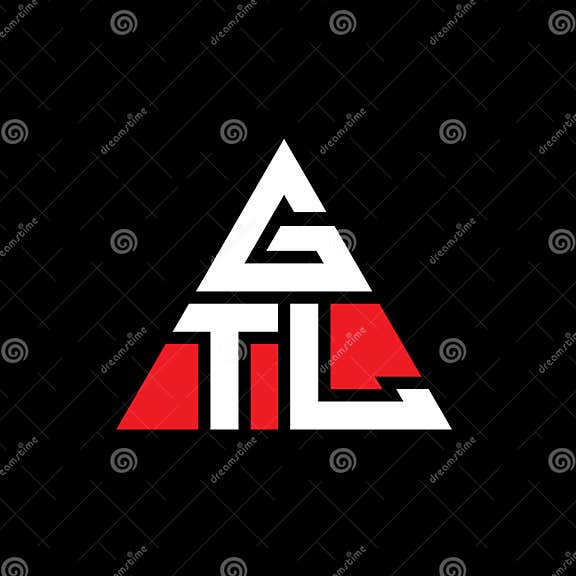 GTL Triangle Letter Logo Design with Triangle Shape. GTL Triangle Logo ...