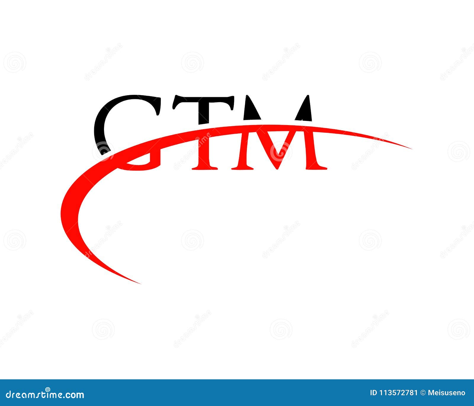 GTM Letter Logo Cartoon Vector | CartoonDealer.com #113572781