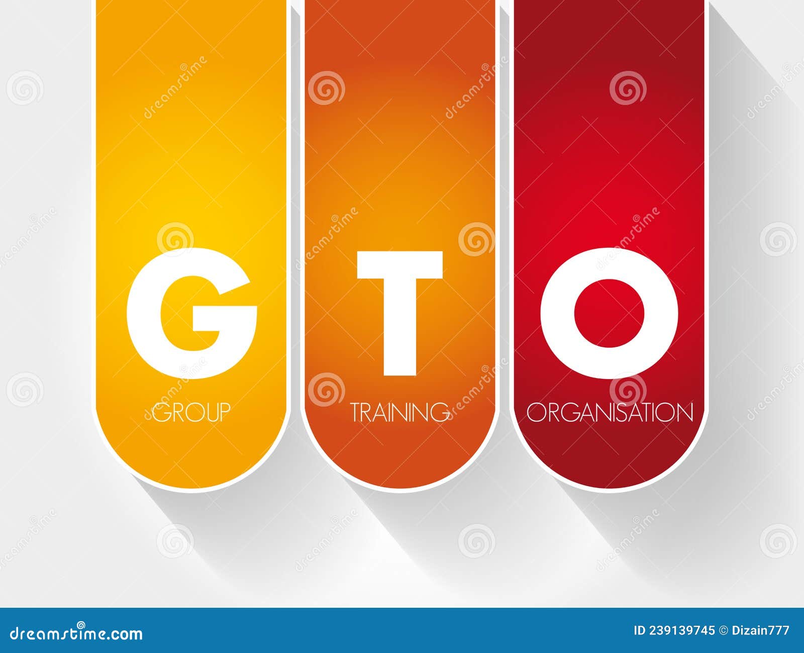GTO - Group Training Organisation Acronym, Concept Background Stock ...
