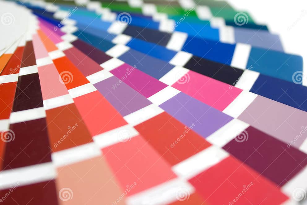 Guía del color imagen de archivo. Imagen de azul, pintura - 11610119