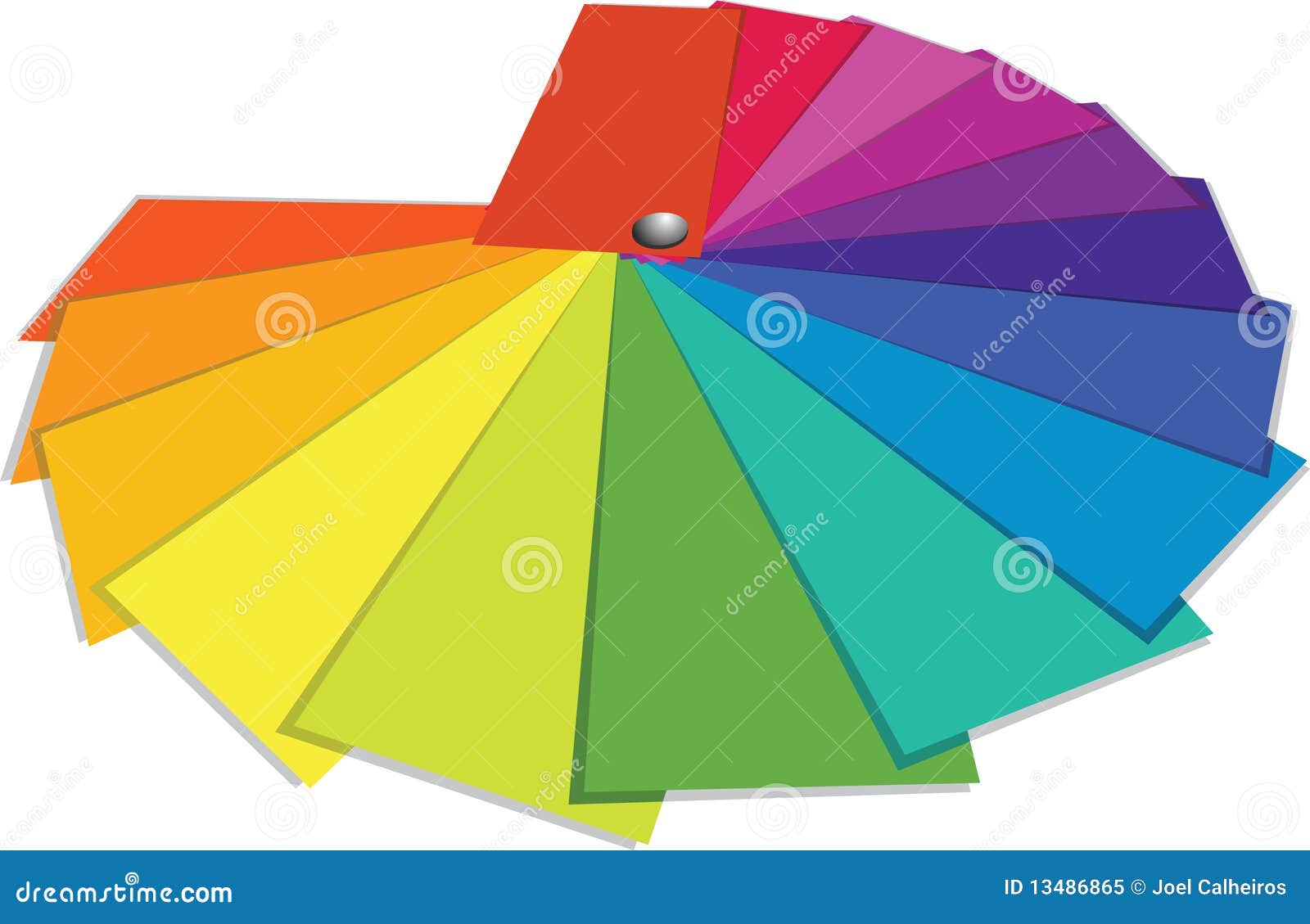 Guía del color ilustración del vector. Ilustración de paleta - 13486865