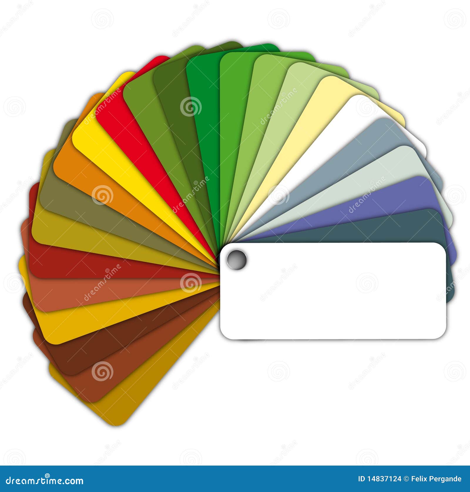 Guía del color ilustración del vector. Ilustración de creatividad ...