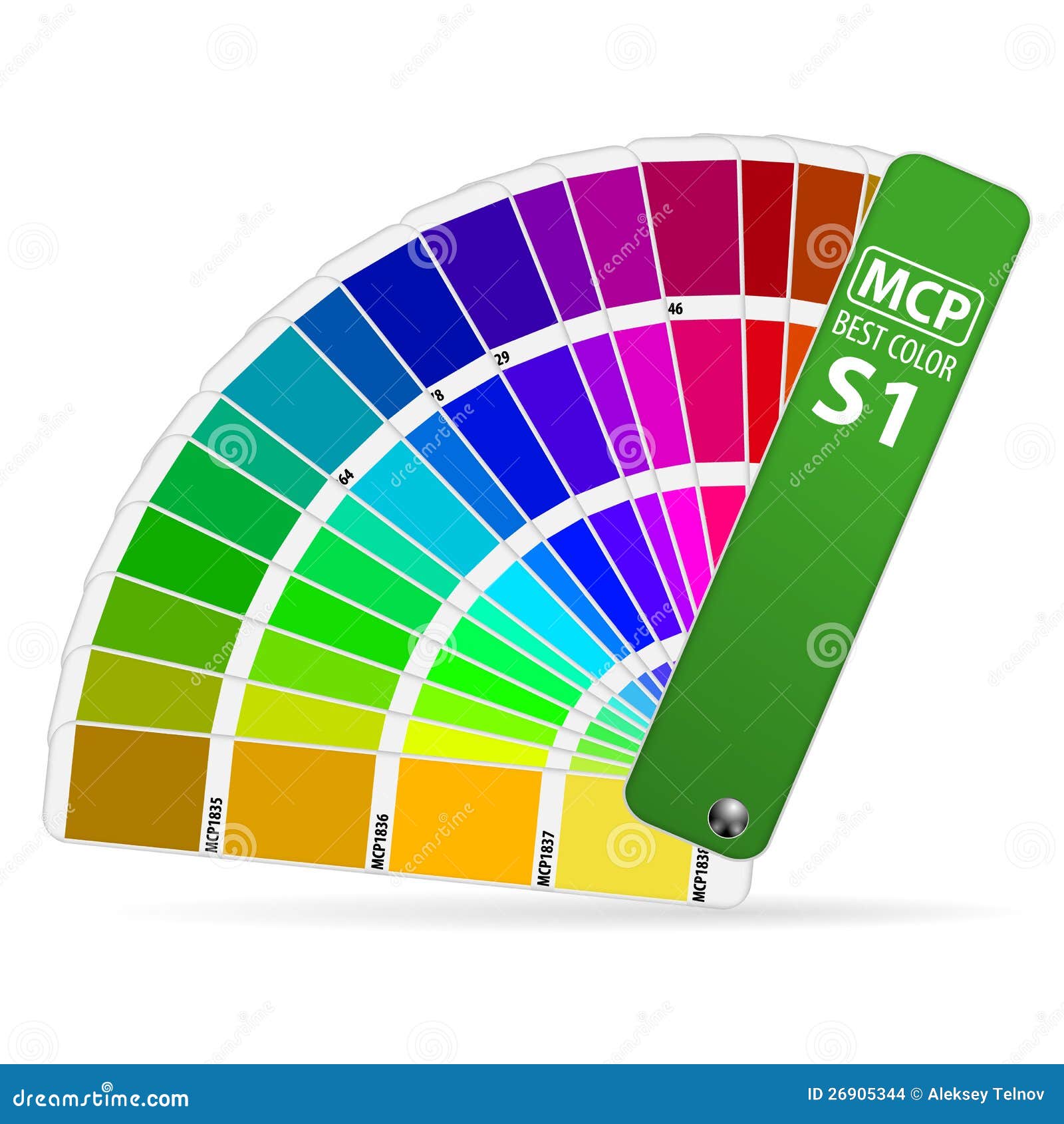 Guía del color ilustración del vector. Ilustración de industria - 26905344