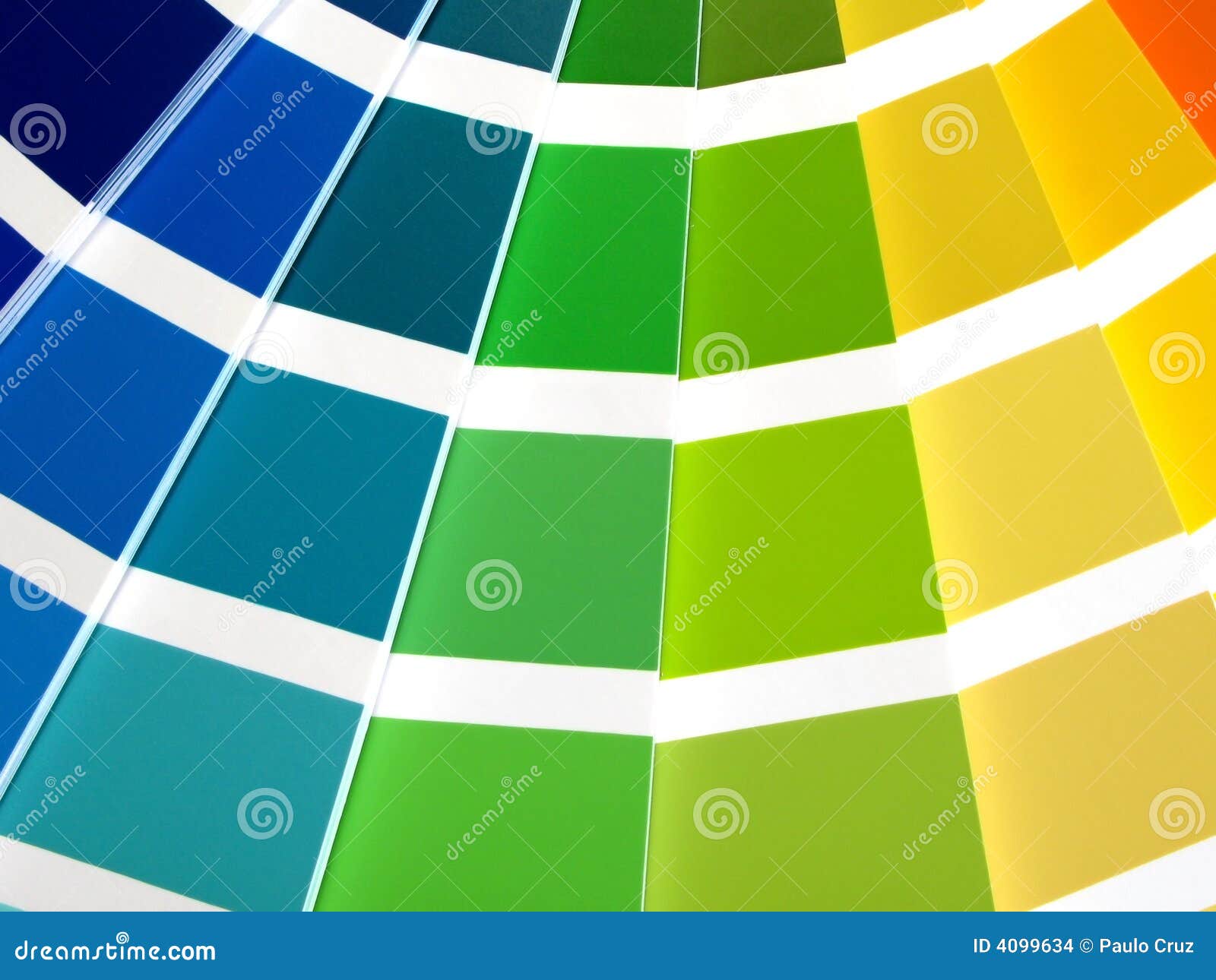 Guía del color foto de archivo. Imagen de paleta, tela - 4099634