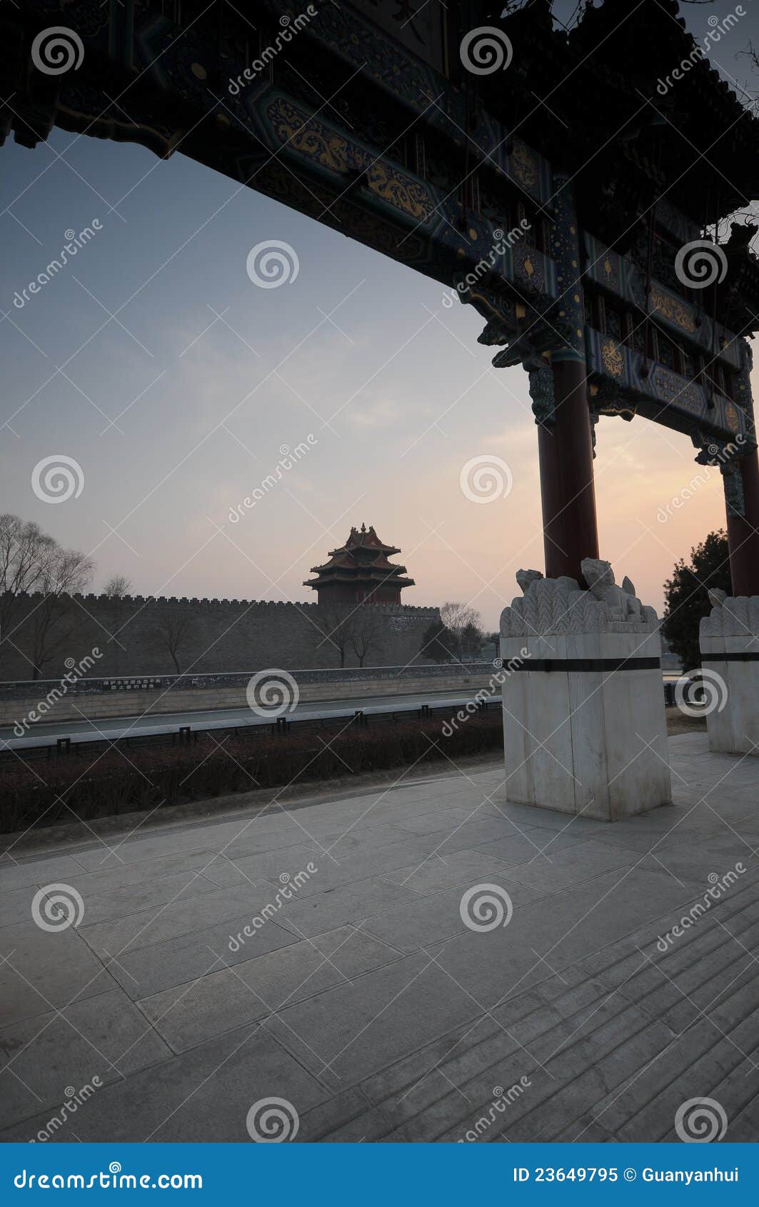 Gu gong stock image. Image of memory, life, people, scene - 23649795