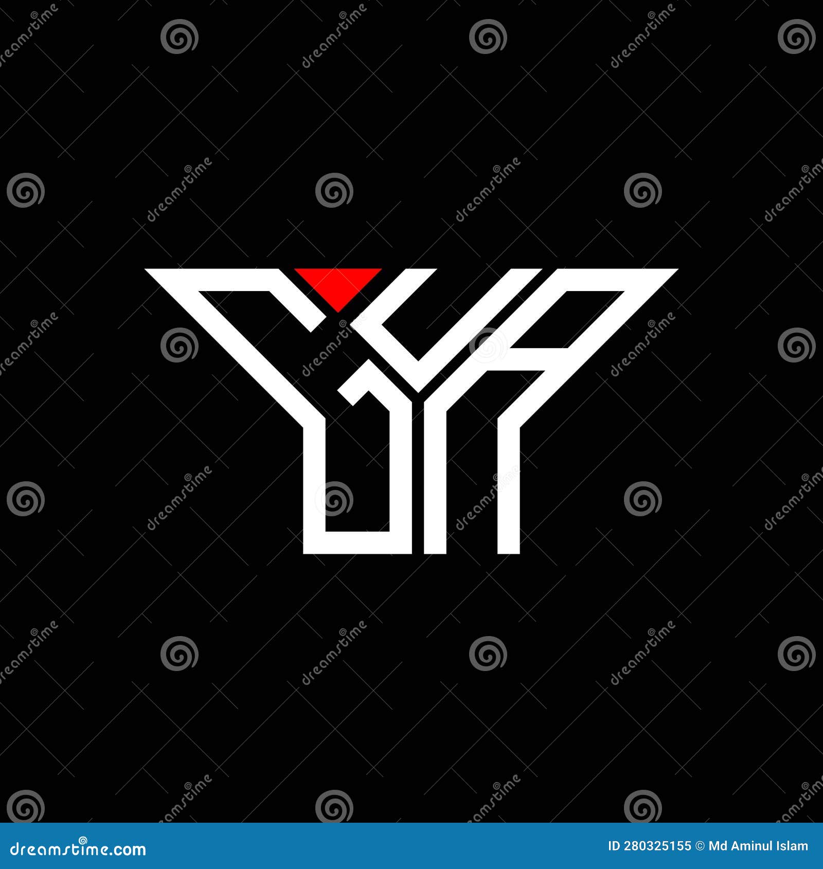 GUA Letter Logo Creative Design With Vector Graphic, GUA ...